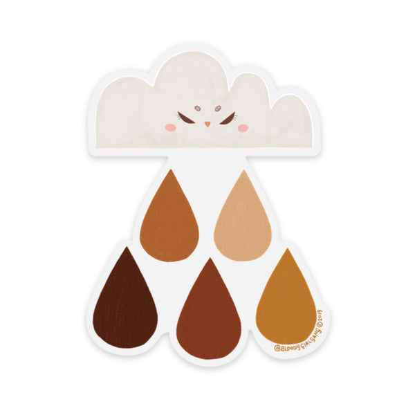 Rain of Intersectionality Sticker - By Shawna Chan